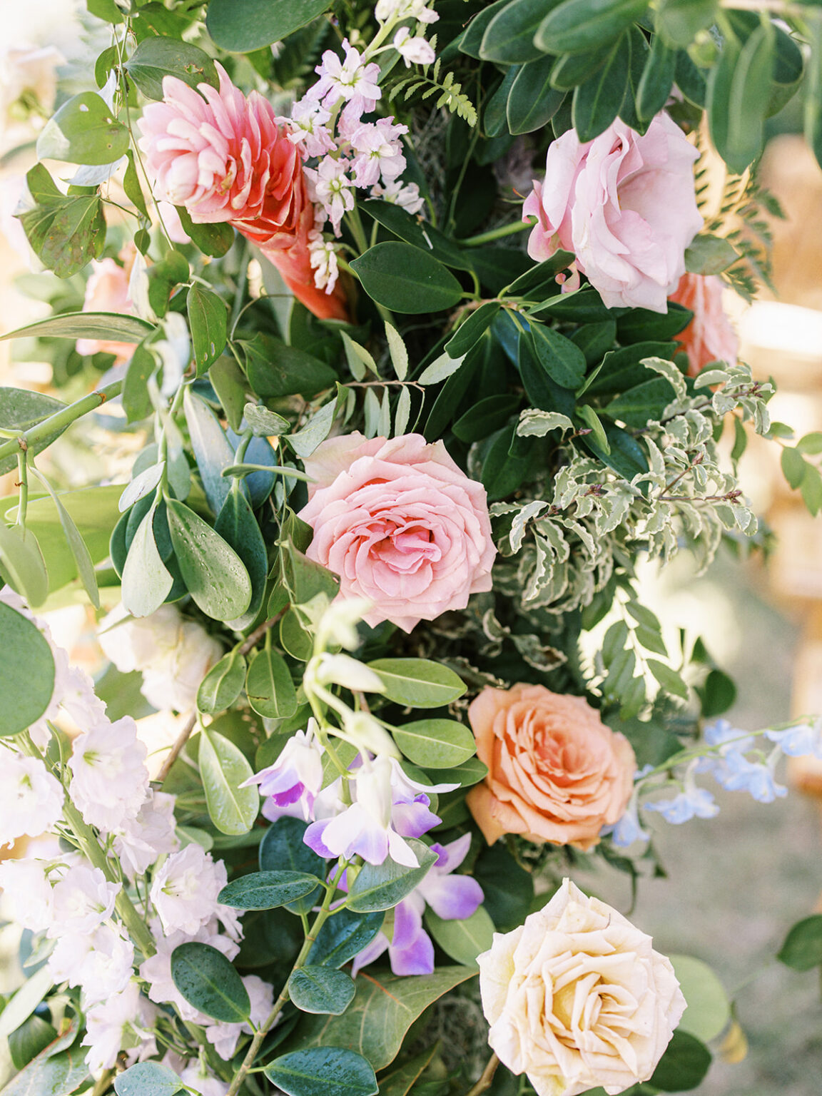 Georgia & Austin: Lush Floral Design for a Colorful Wedding Weekend in ...
