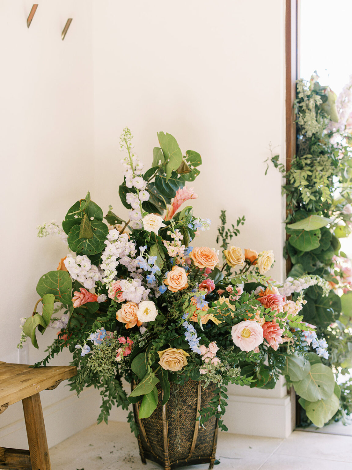 Georgia & Austin: Lush Floral Design for a Colorful Wedding Weekend in ...