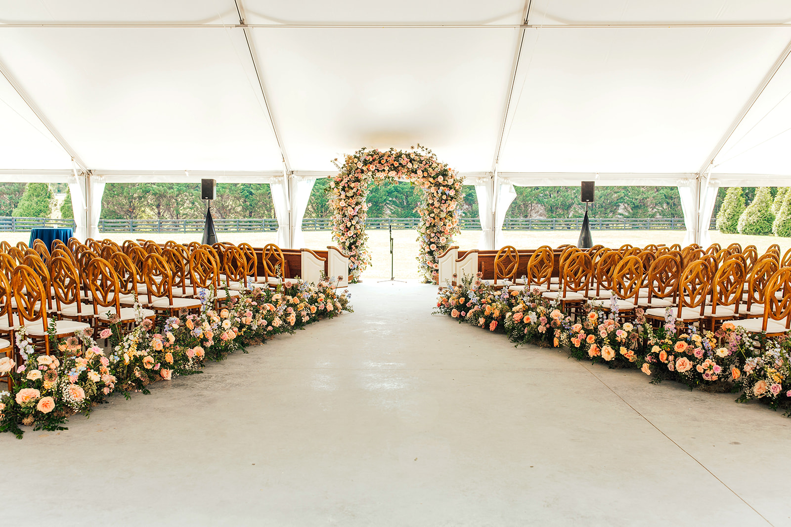 Emily & Alec: Pastel Summer Wedding at Cherokee Dock