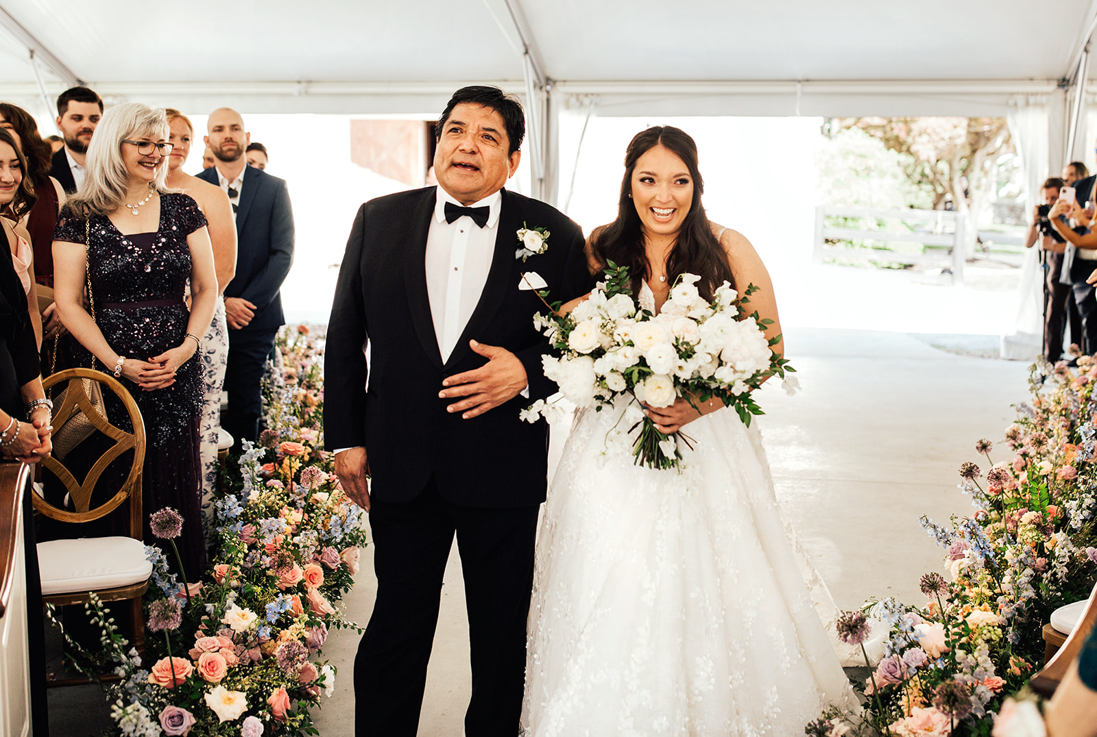 Emily & Alec: Pastel Summer Wedding at Cherokee Dock