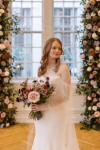 Rae & Jared: Epic Floral Arch for Downtown Nashville Wedding