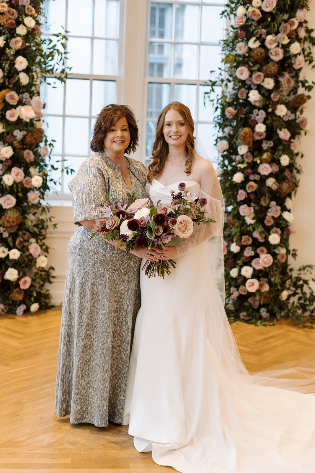 Rae & Jared: Epic Floral Arch for Downtown Nashville Wedding