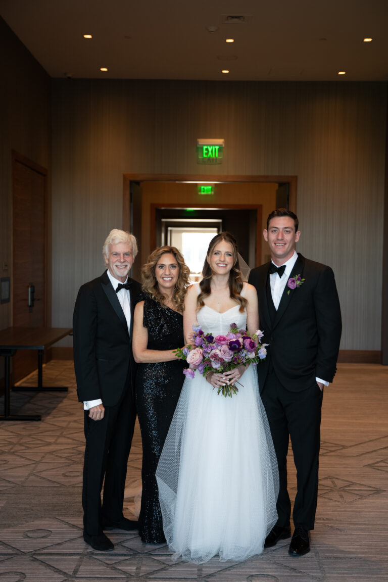 Julia & Ben: Purple Wedding Floral Design at the Four Seasons Nashville
