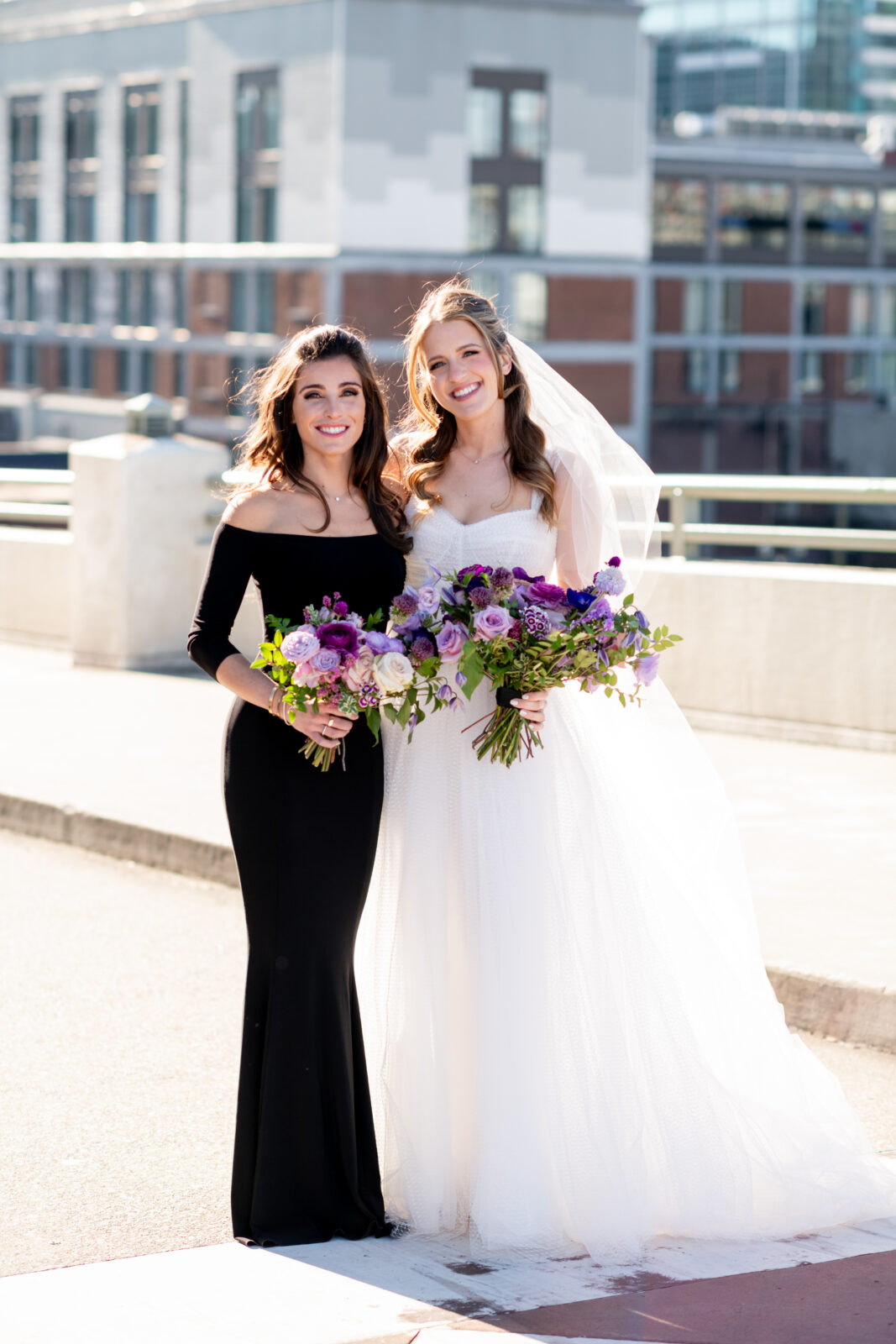 Julia & Ben: Purple Wedding Floral Design at the Four Seasons Nashville