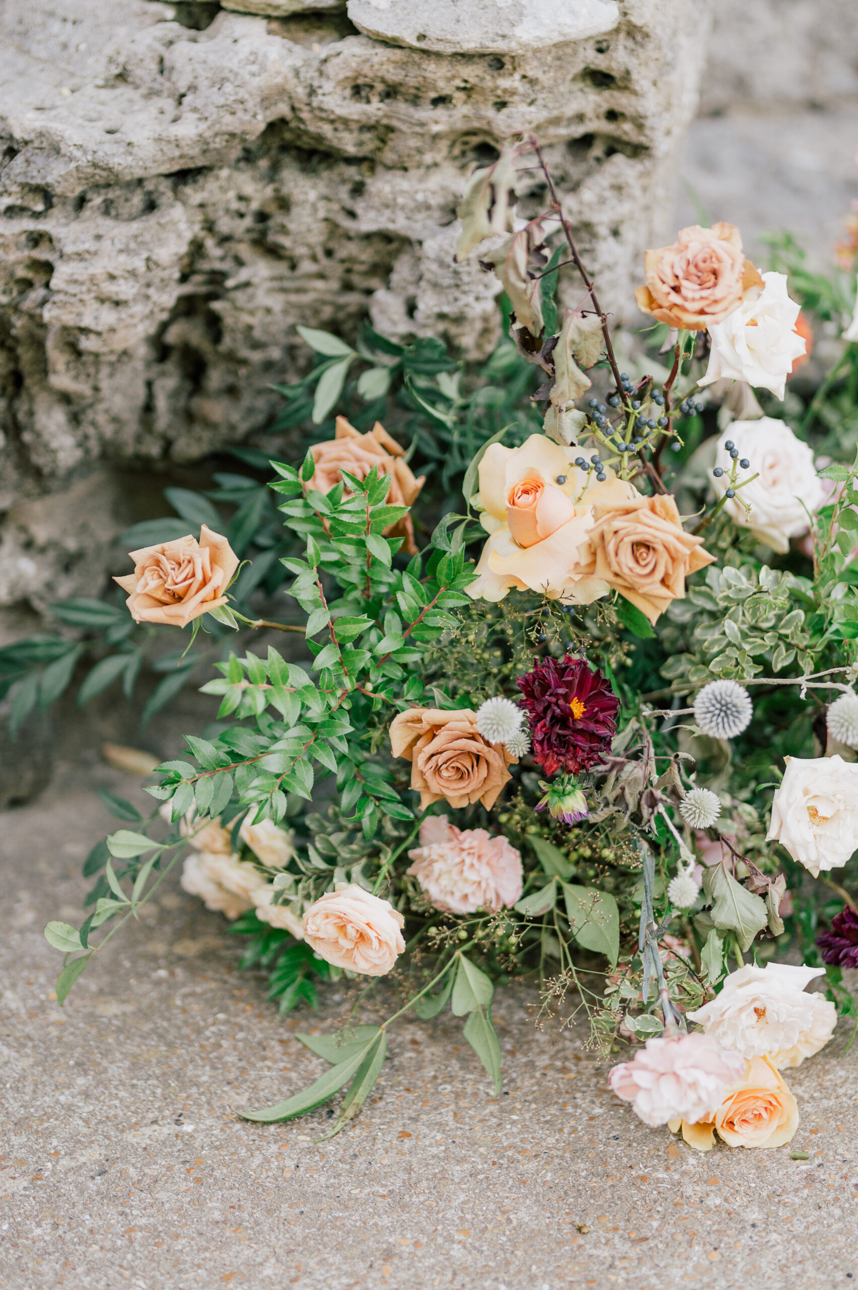 Emma & John: Fall Wedding Florals at Cheekwood Botanic Gardens