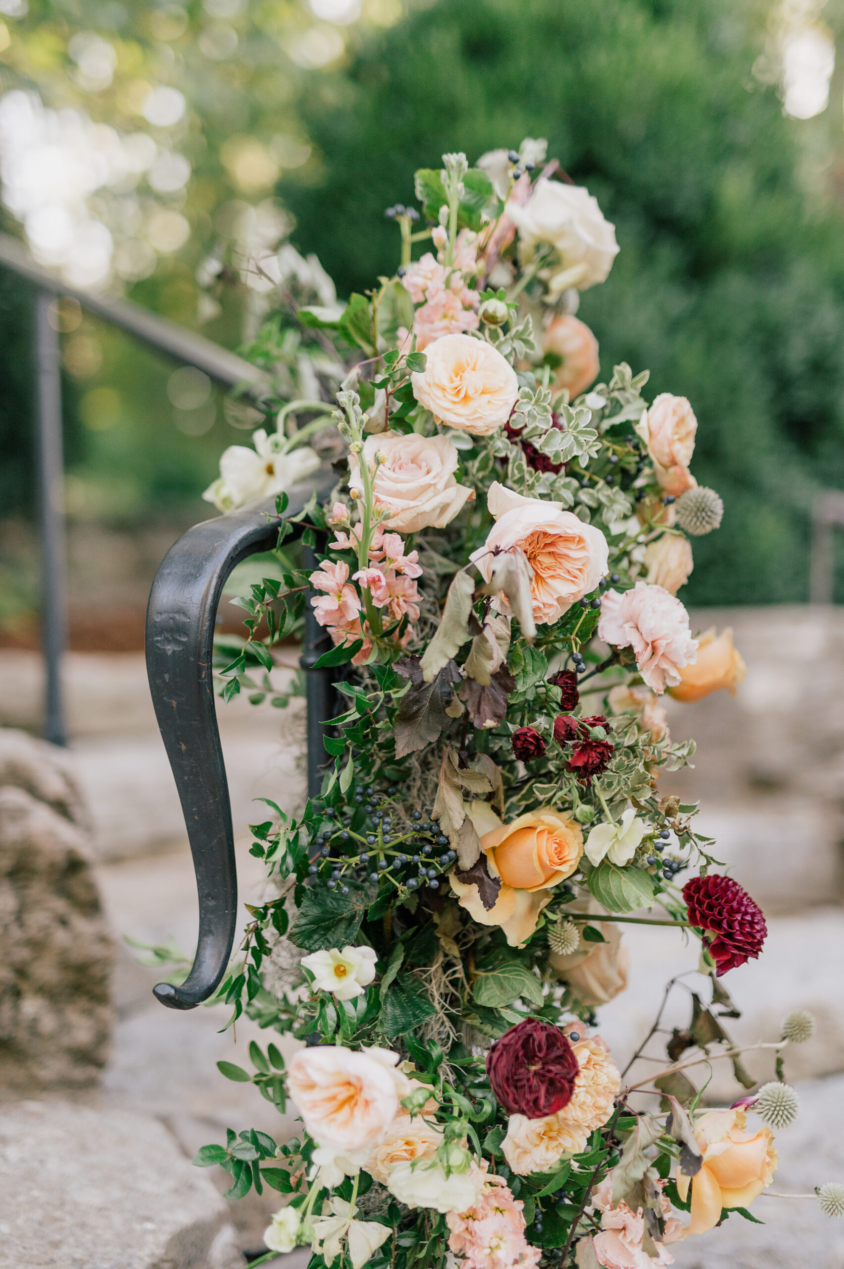 Emma & John: Fall Wedding Florals at Cheekwood Botanic Gardens