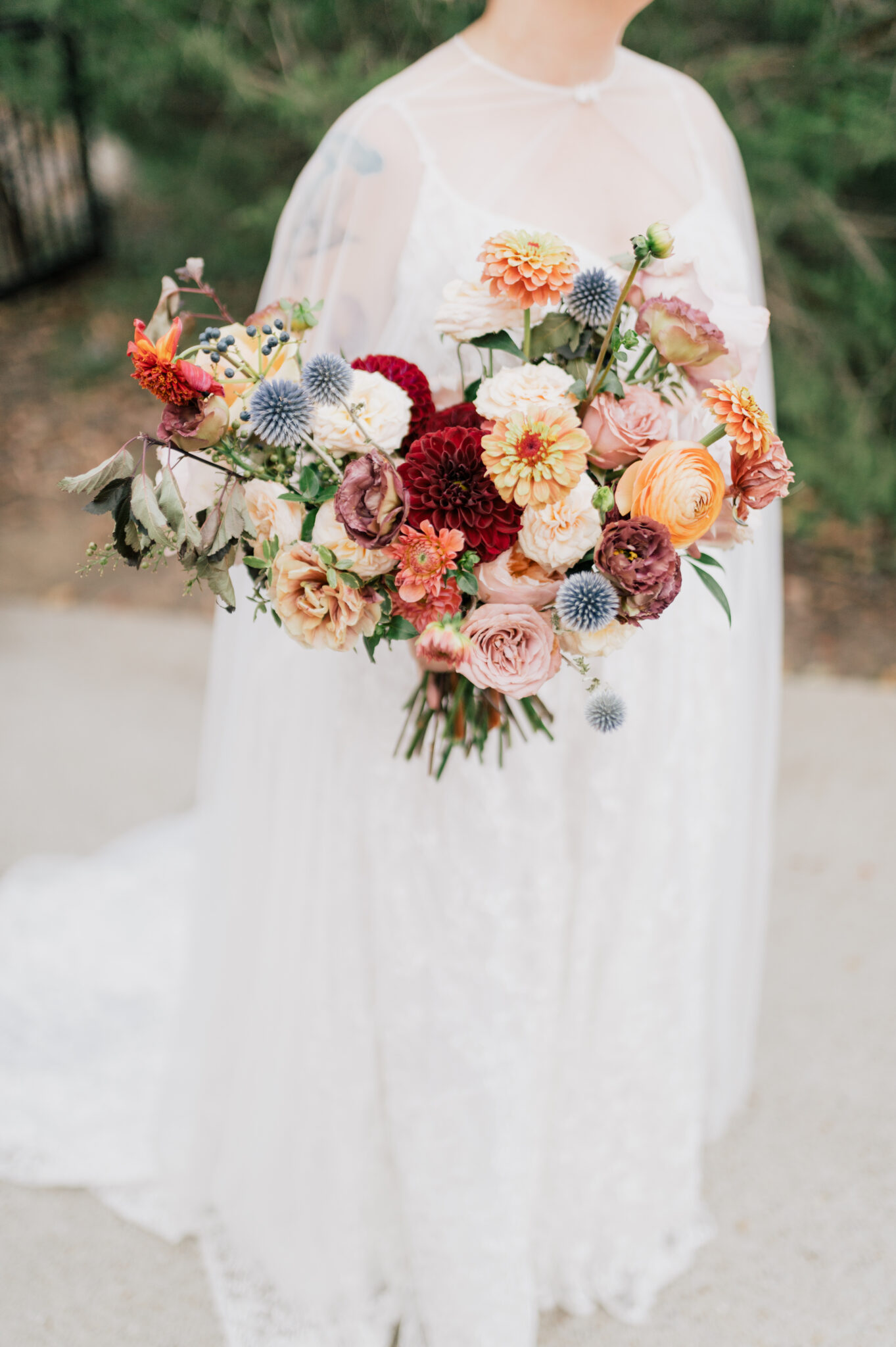 Emma & John: Fall Wedding Florals at Cheekwood Botanic Gardens