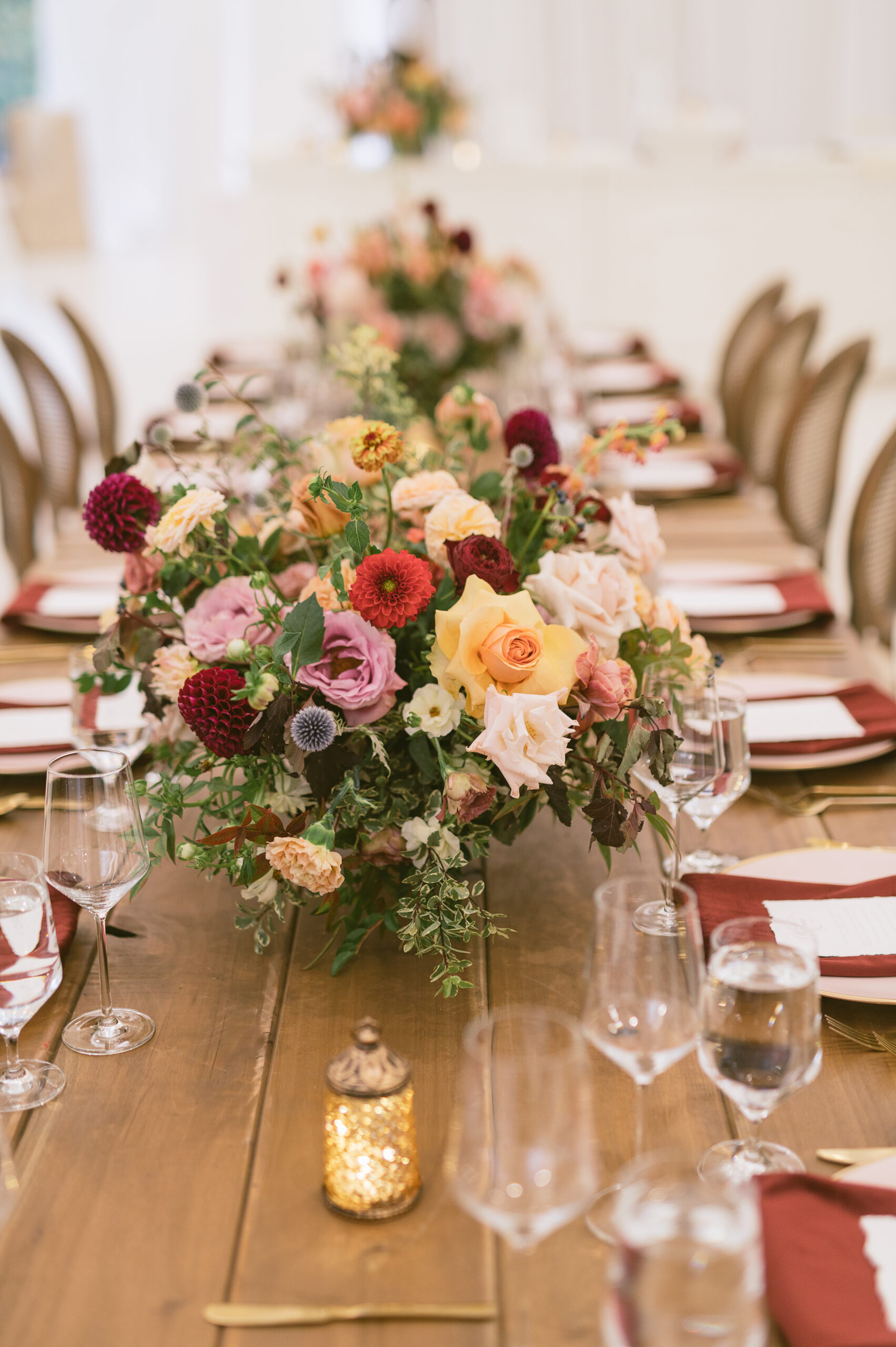 Emma & John: Fall Wedding Florals at Cheekwood Botanic Gardens