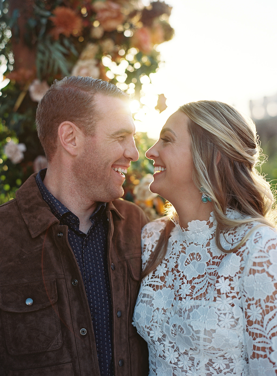 Audrey & Tanner: Organic Fall Florals for Pre Wedding Events