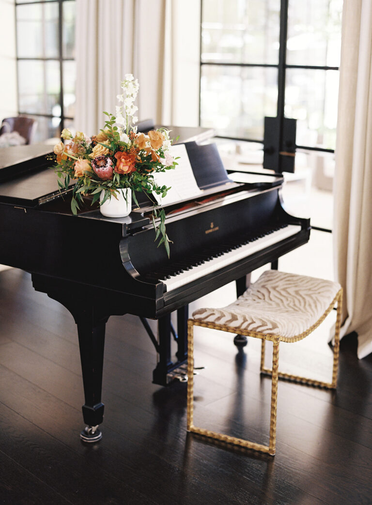 Audrey & Tanner: Epic Hilltop Fall Wedding Florals with Skyline ...