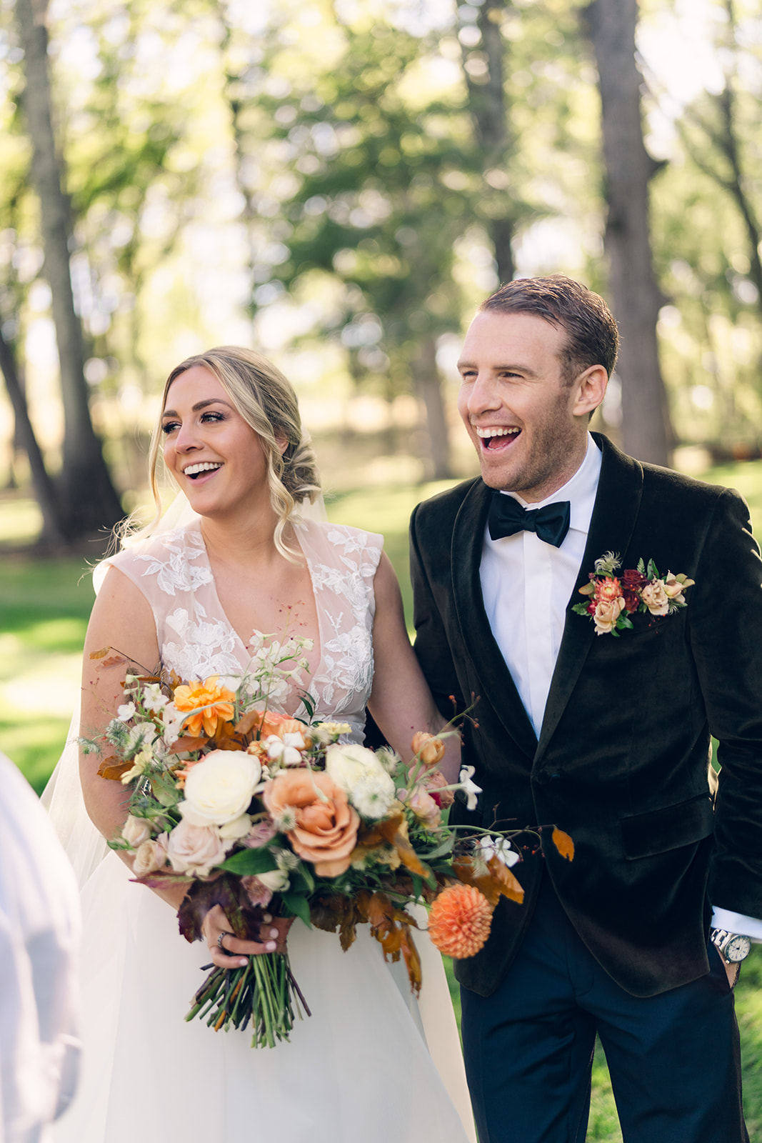 Audrey & Tanner: Epic Hilltop Fall Wedding Florals with Skyline ...