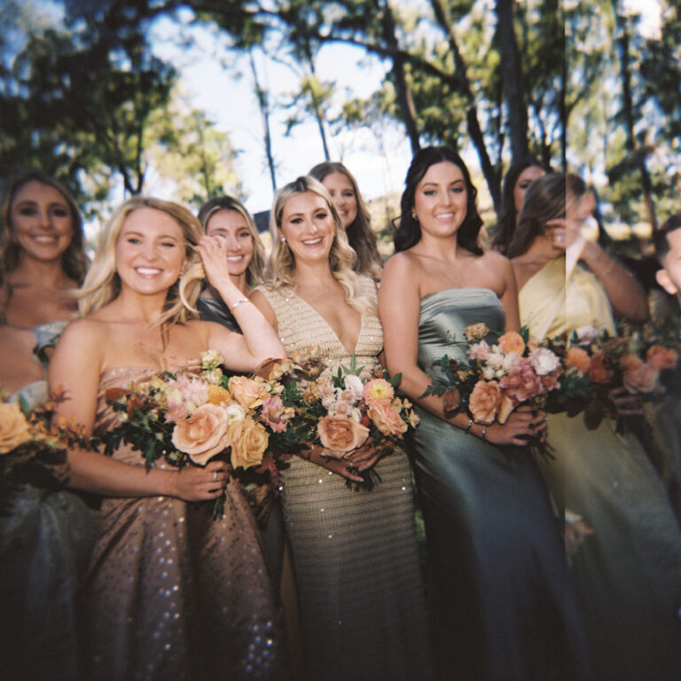 Audrey & Tanner: Epic Hilltop Fall Wedding Florals with Skyline ...