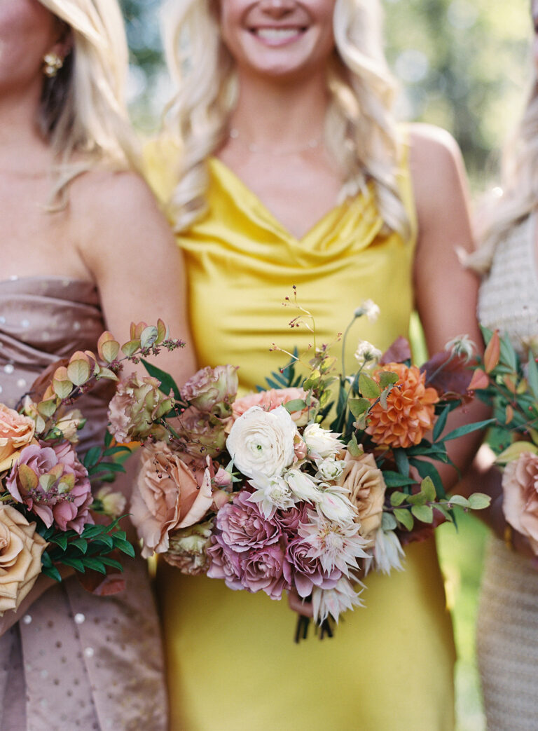 Audrey & Tanner: Epic Hilltop Fall Wedding Florals with Skyline ...