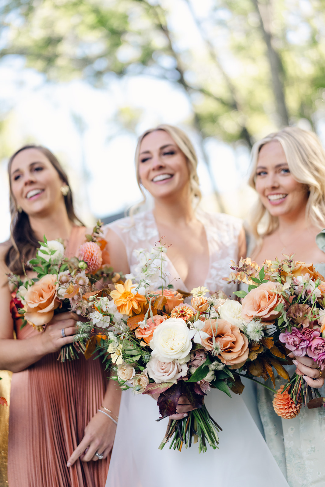 Audrey & Tanner: Epic Hilltop Fall Wedding Florals with Skyline ...