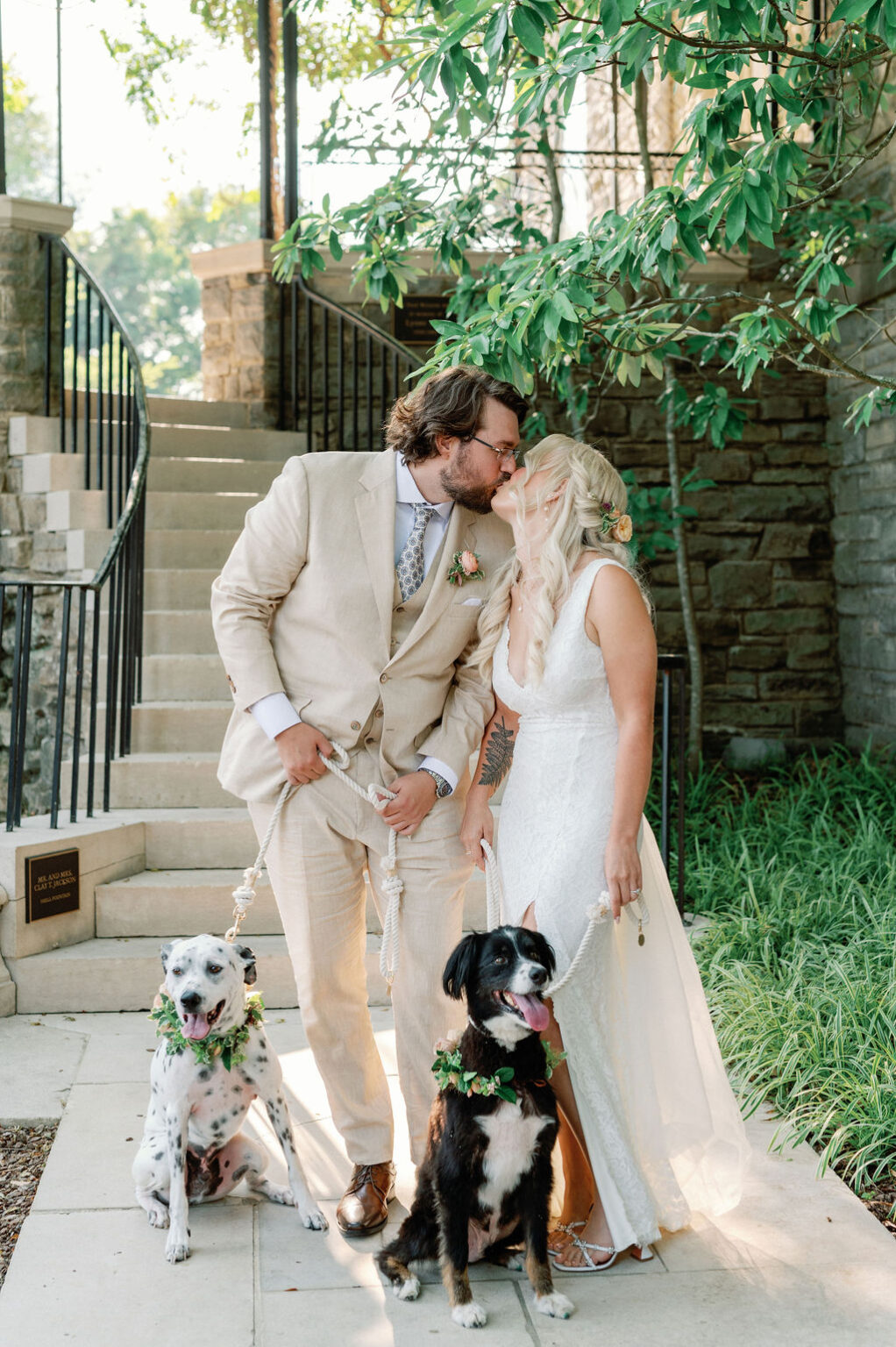 Kelly & Tyler: Colorful Florals and Fruits for Nashville June Wedding
