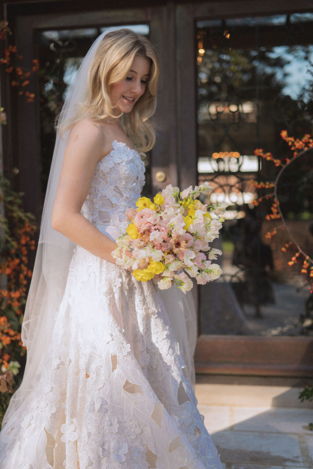 Sophie & Preston: Untamed, Romantic Floral Design for Backyard Tented ...