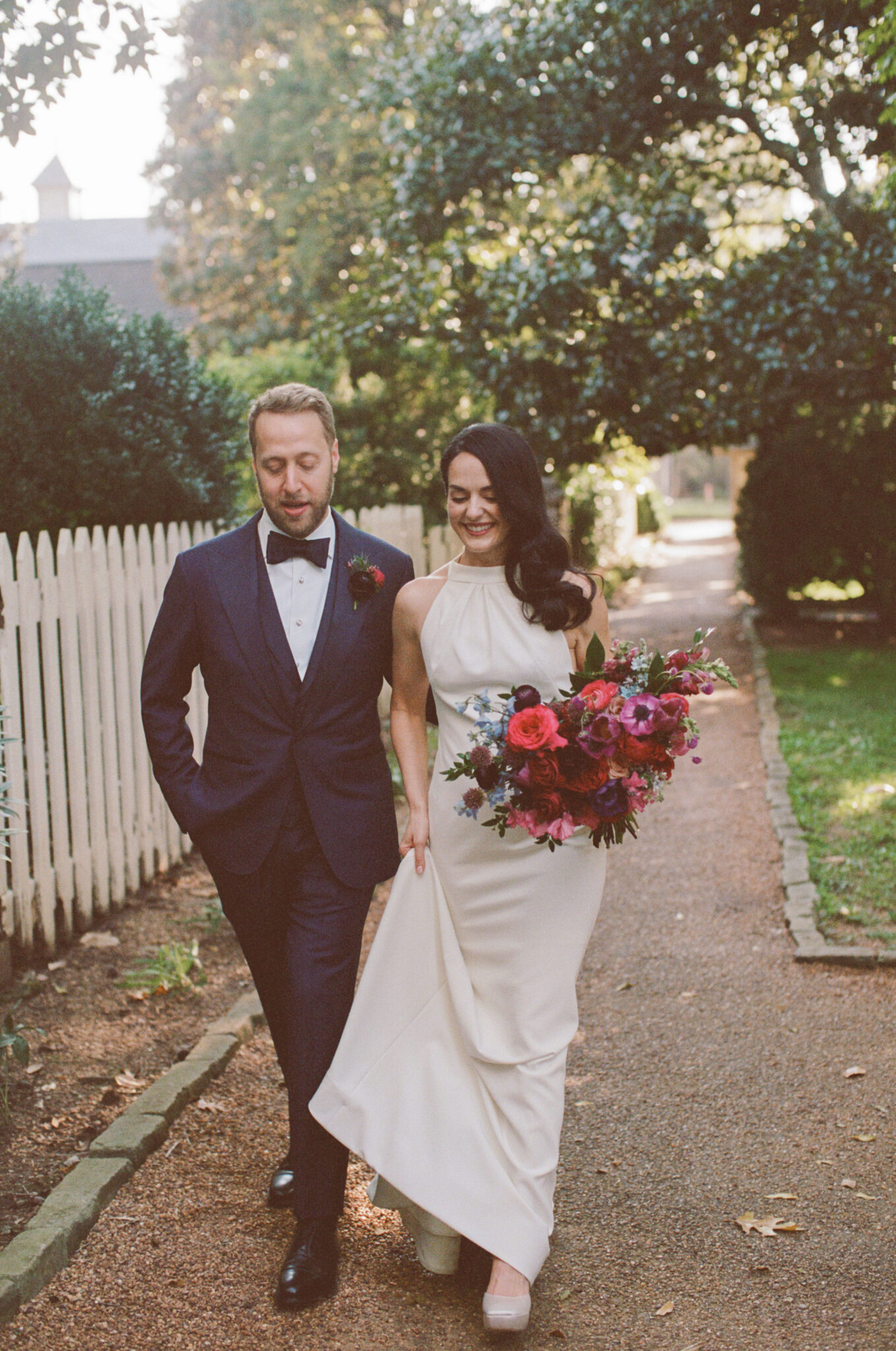 Sarah Anne & Jesse: Candlelit Jewel Tone Floral Design for Nashville ...