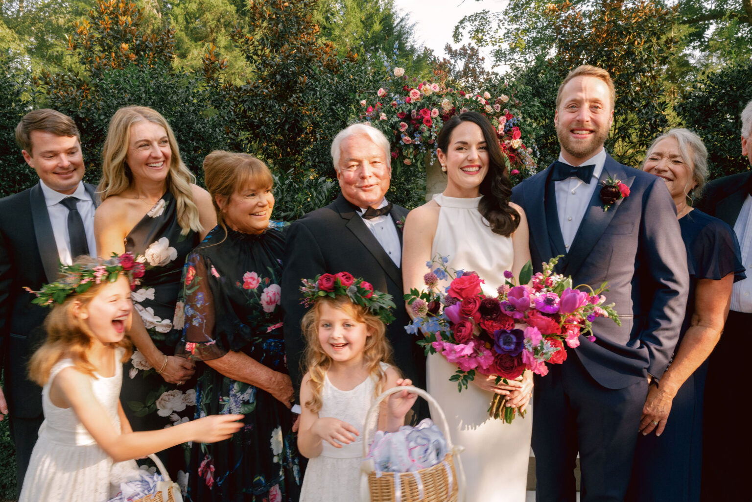 Sarah Anne & Jesse: Candlelit Jewel Tone Floral Design for Nashville ...